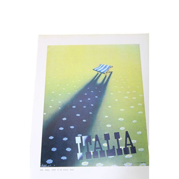 Art | 1938 Italia G W Felini Italy Magazine Cover Print 91965 Vintage ...